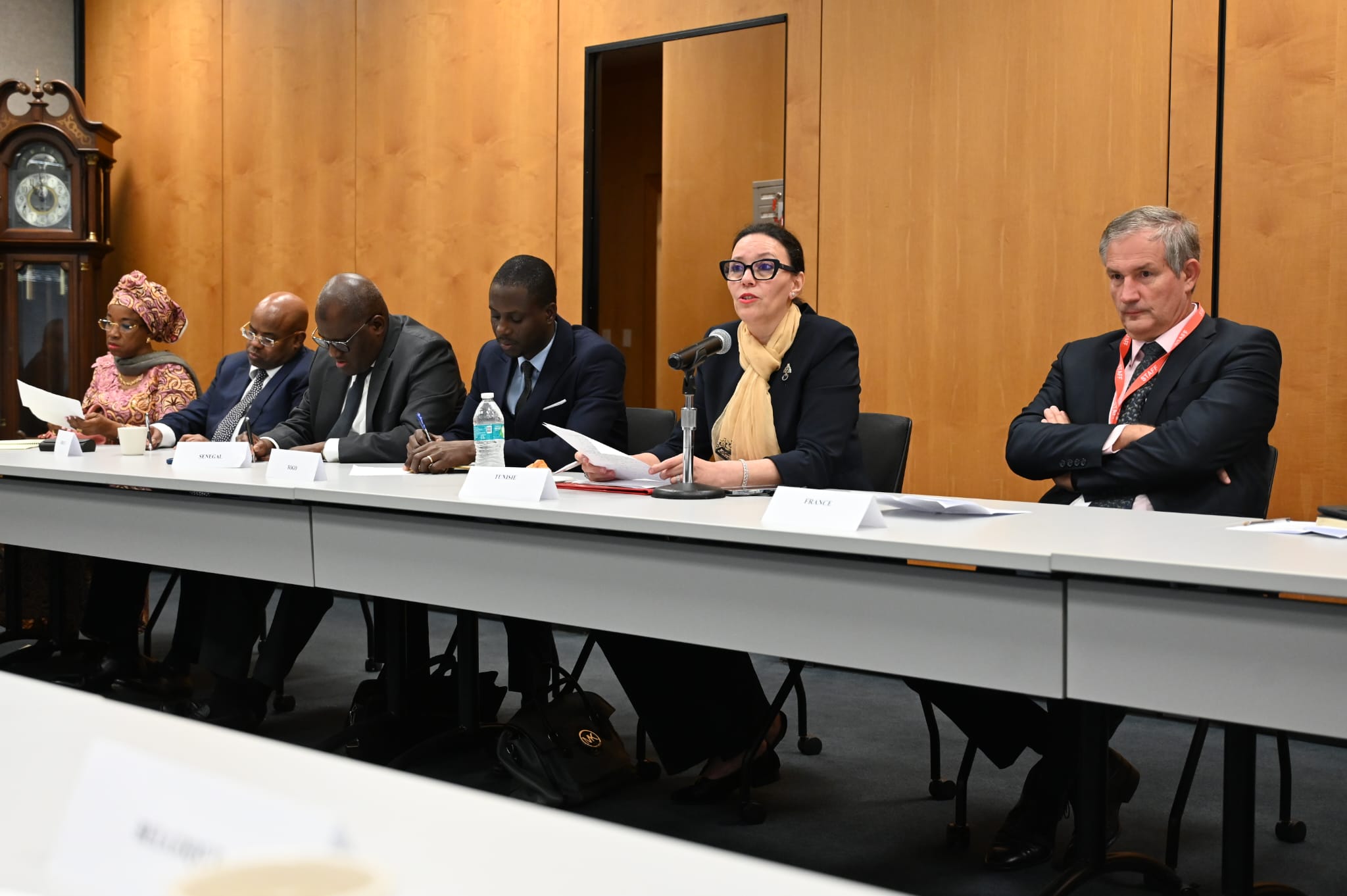 Ambassador Douale attended a meeting of Francophonie ambassadors in ...